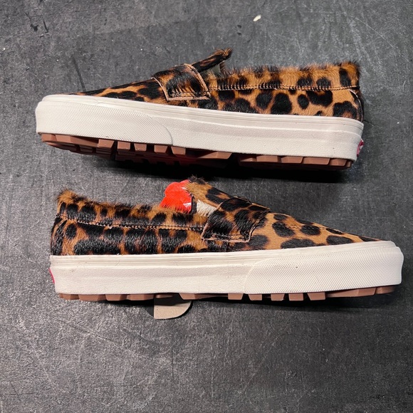Vans | Shoes | Vans Leopard Print Slipon Style 53 Shoes | Poshmark